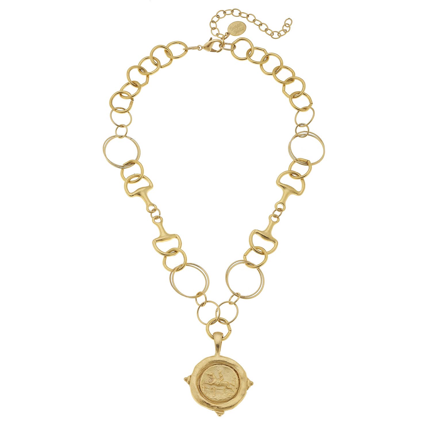 Gold Equestrian with Horse-Bit Necklace – Kindred Spirit Style