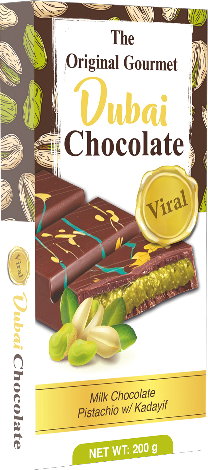 Dubai Milk Chocolate | Pistachio – Kindred Spirit Style