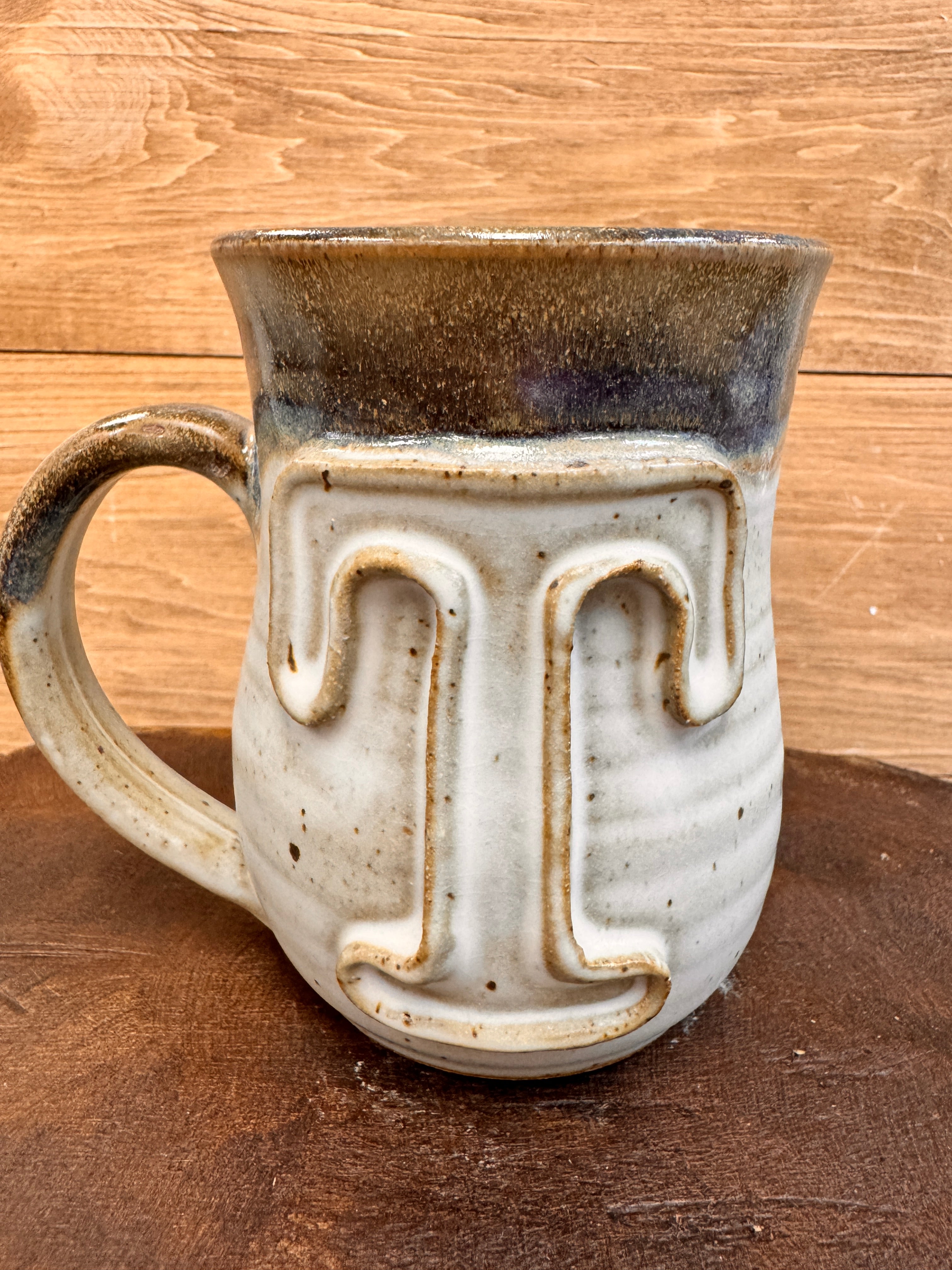Ivory Linen Monogram Mug-T – Kindred Spirit Style